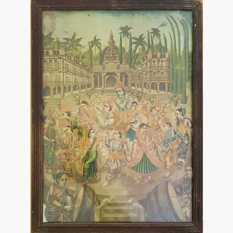 Raja Ravi Varma Oleographs | Decades Old Prints