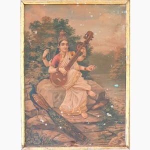 Raja Ravi Varma Oleographs | Decades Old Prints