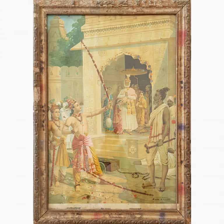 Raja Ravi Varma Oleographs | Decades Old Prints