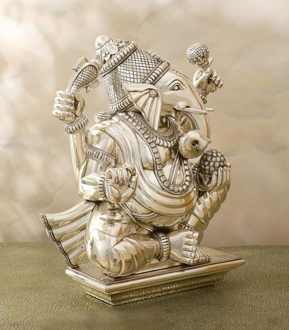 Silver God Idols Collection Of Beautiful Handicrafts