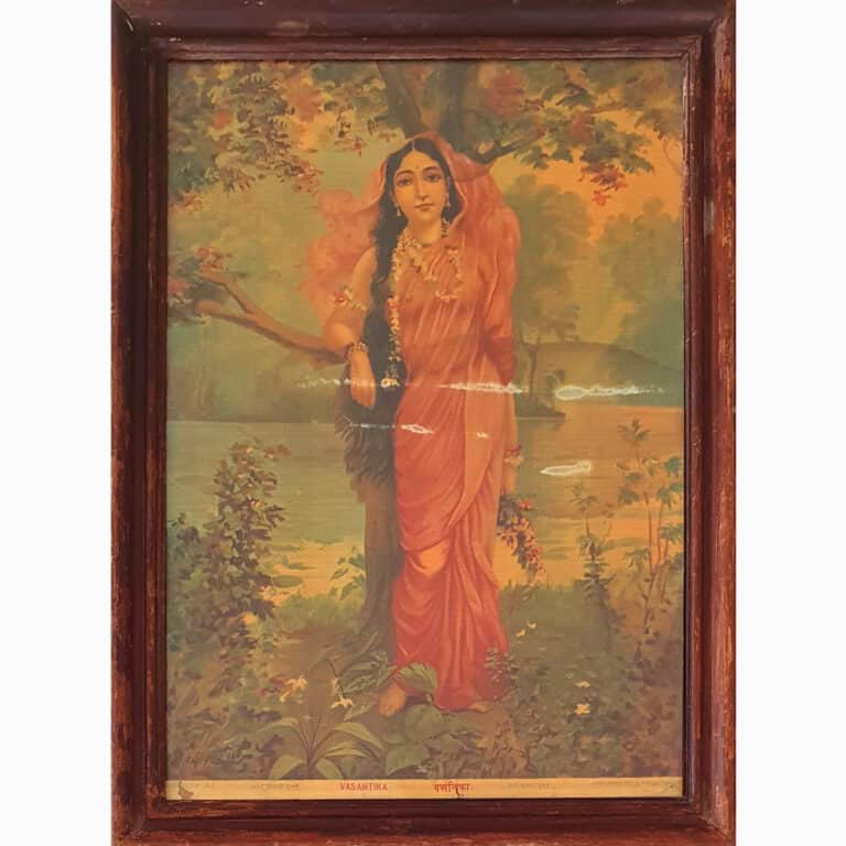 Raja Ravi Varma Oleographs | Decades Old Prints