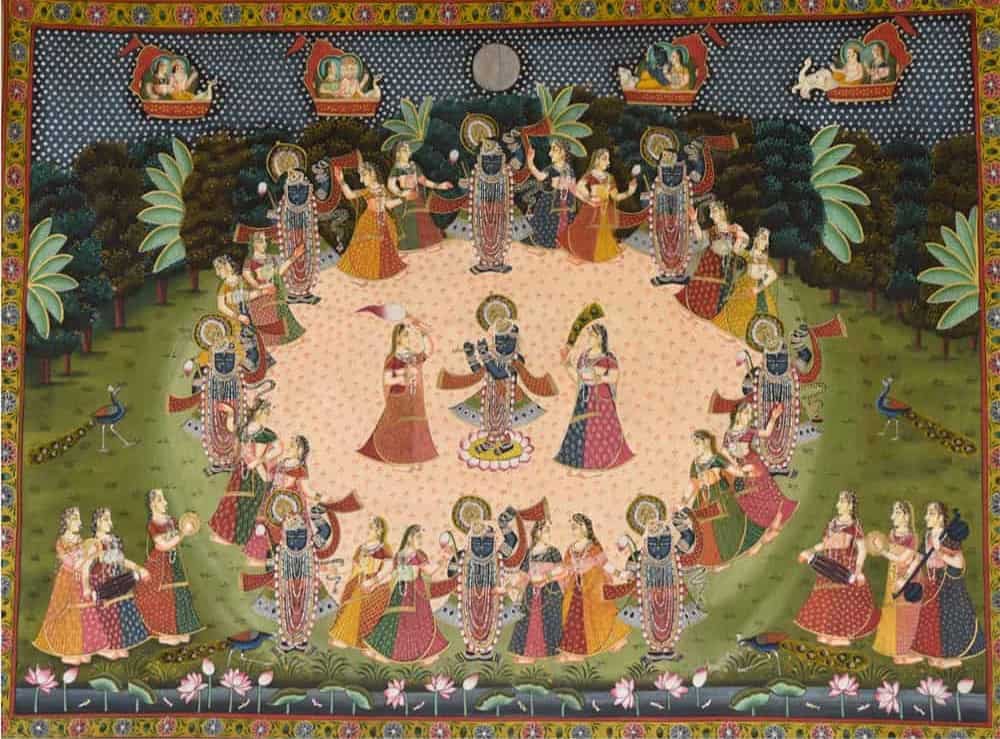 Radha Krishna Raas: Explore The Stunning No.1Pichwai
