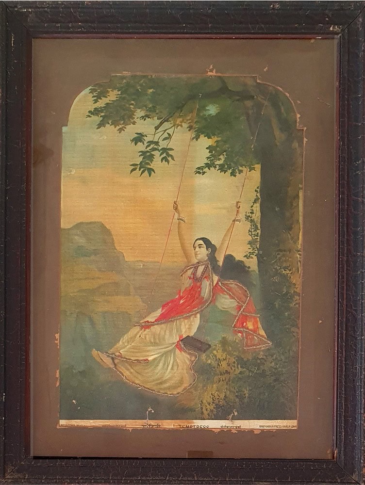 Iconic Women In Raja Ravi Varma's Paintings Beauty And Grace