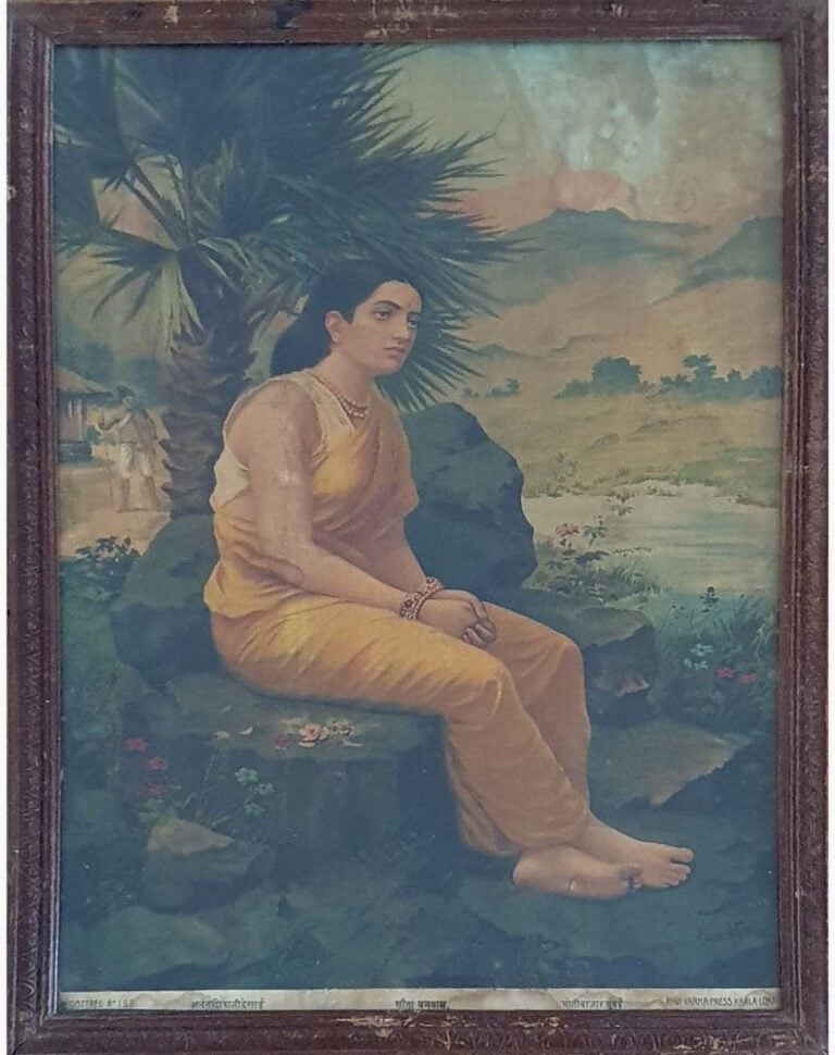 Oleographs By Raja Ravi Varma Stunning Masterpieces For All